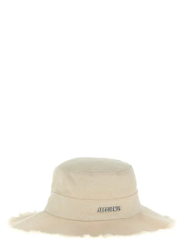 Jacquemus Le Bob Artichaut Bucket Hat - White