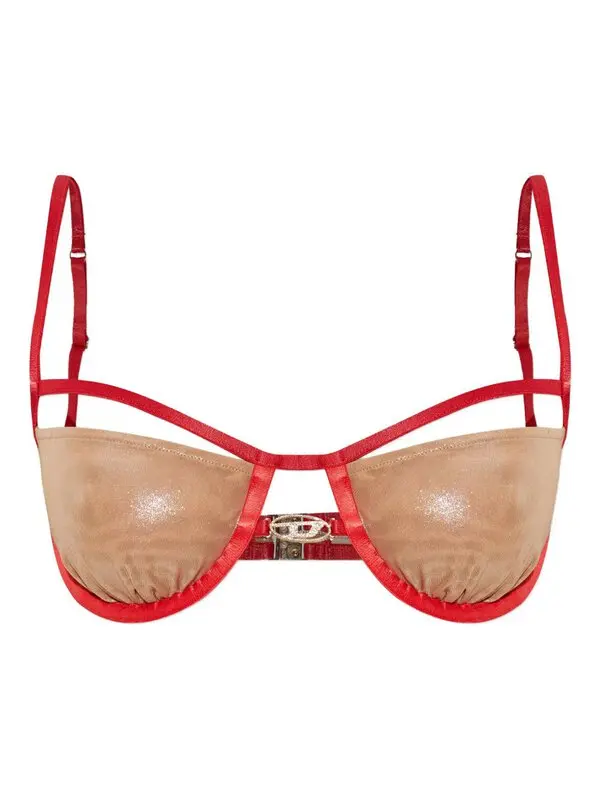 DIESEL® Balconette Bra - Red