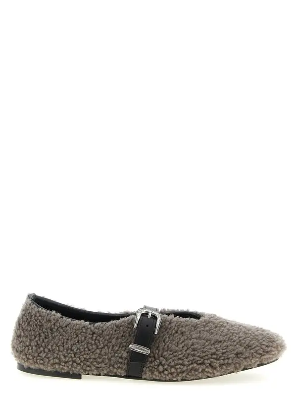 KATE CATE Jude Ballet Flats - Gray