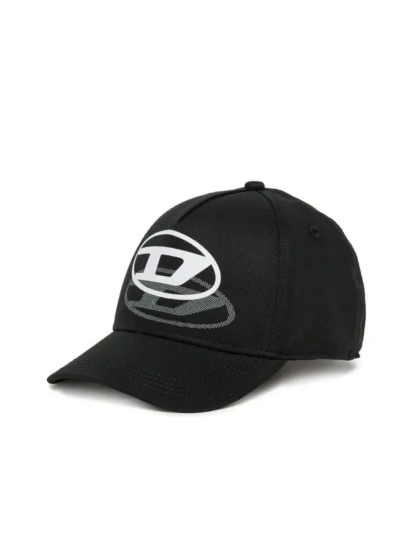DIESEL® Logo Cap - Black