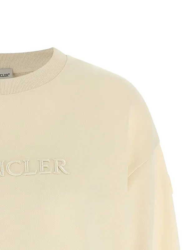 Moncler Logo Embroidery Sweatshirt