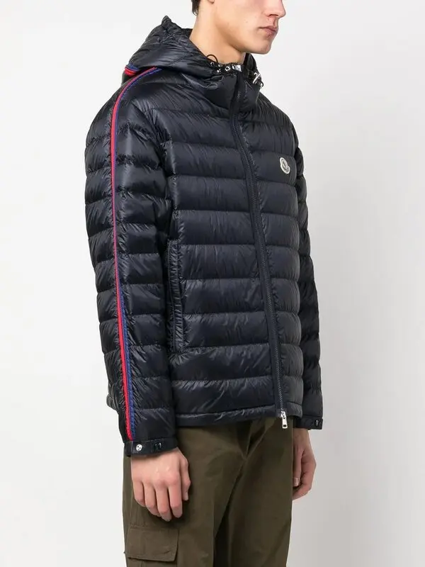 Moncler Agout Logo Patch Puffer Jacket