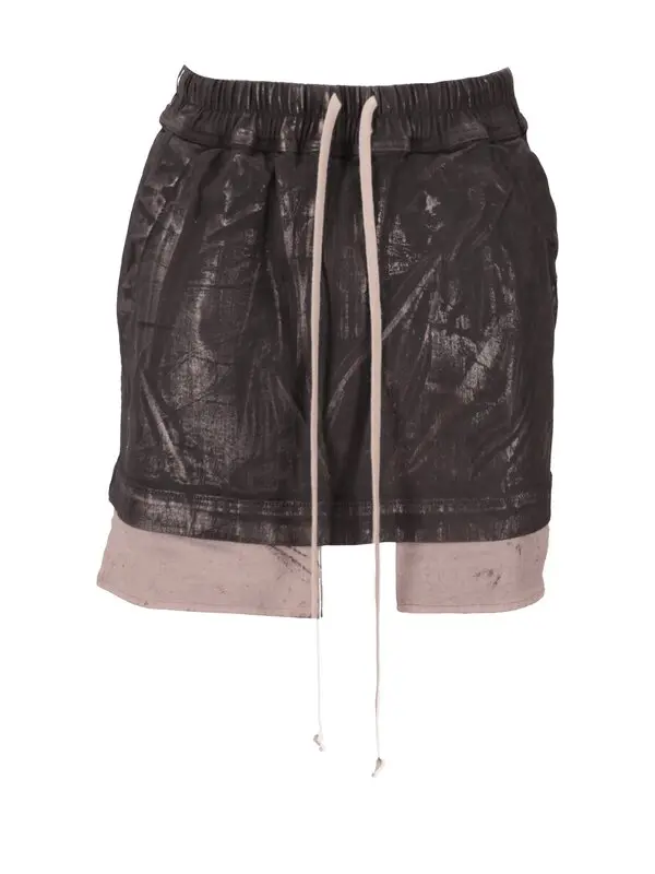 Rick Owens Mini Skirt - Bronze