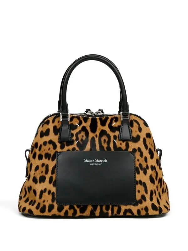 MAISON MARGIELA Shoulder Bag - Leopard/black