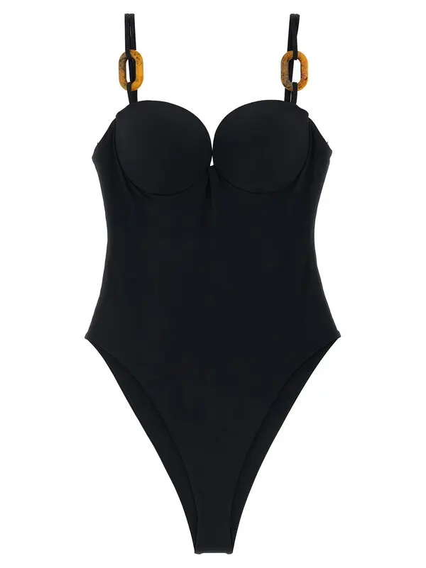Magda Butrym Re26 One-piece Swimsuit - Black
