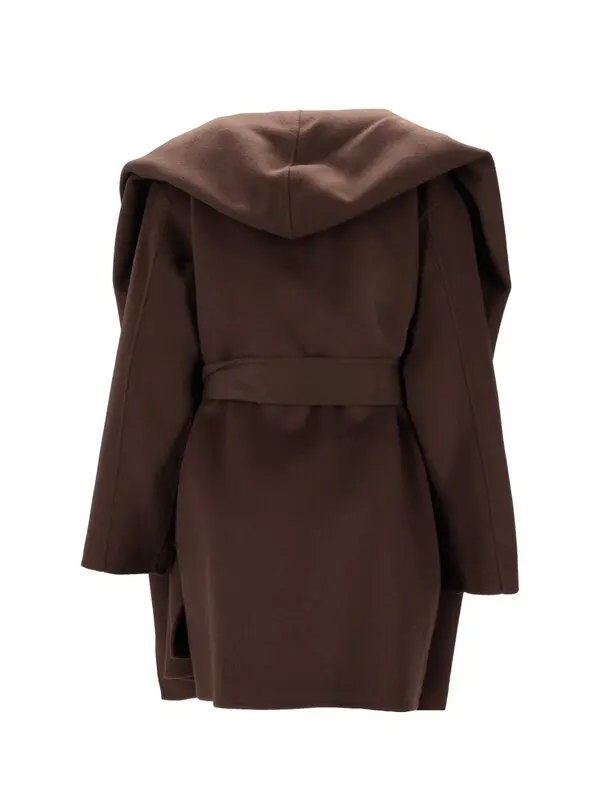 PAROSH Belted Coat With Padding - Testa Di Moro