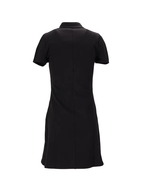 COURREGES Mini Interlock Tracksuit Dress - Black