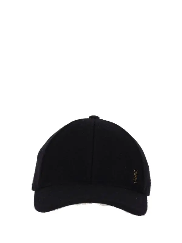Saint Laurent Casquette Feutre Uni