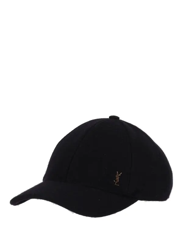 Saint Laurent Casquette Feutre Uni