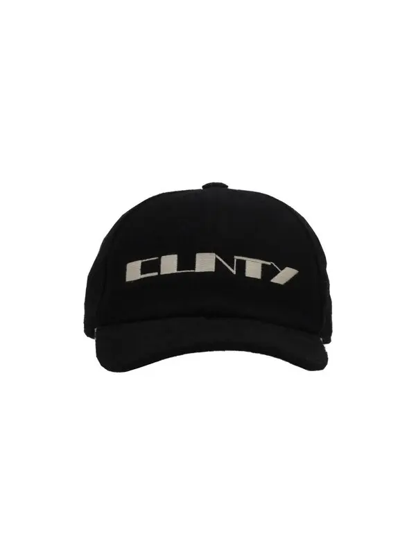 Rick Owens Baseball Cap - Black/pearl