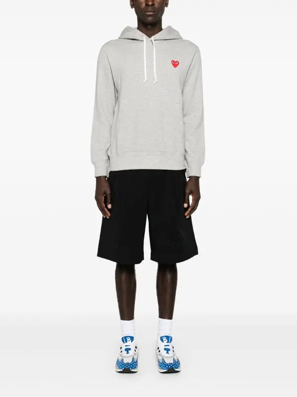 Comme Des Garçons Cotton Hoodie - Grey