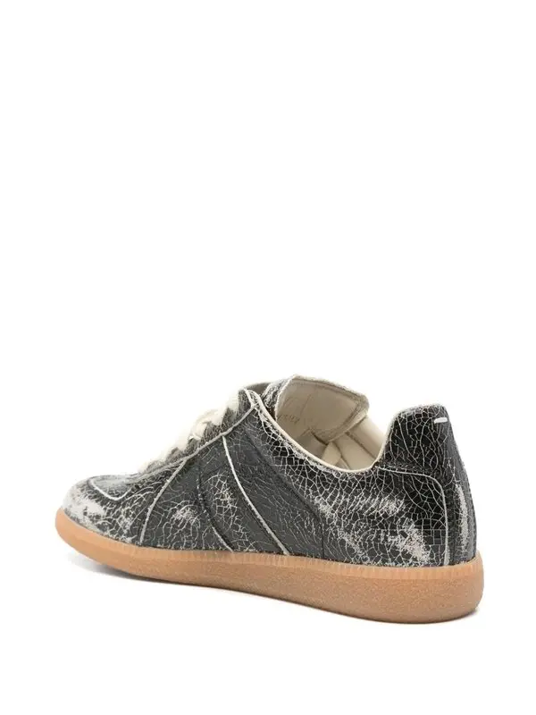 MAISON MARGIELA Low Top Sneakers - Black/white