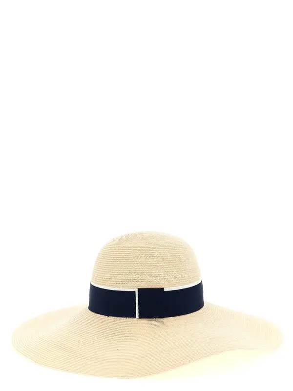 MAISON MICHEL Blanche Straw Hat