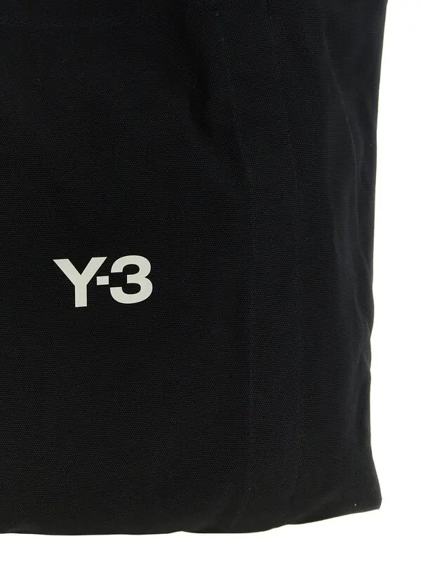 Y3 Canvas Shopper With Logo