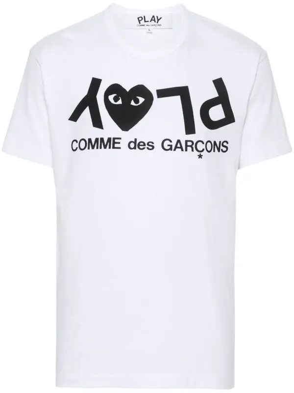 Comme Des Garçons Cotton T Shirt - White