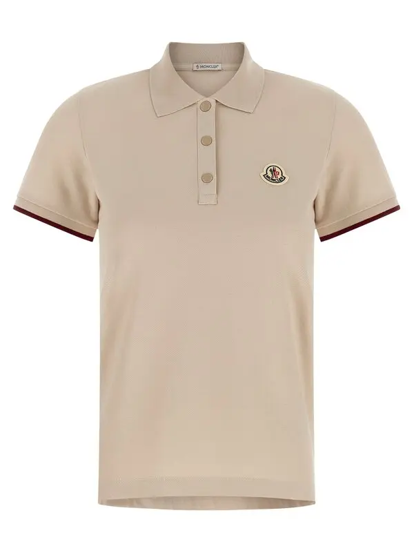 Moncler Logo Patch Polo Shirt