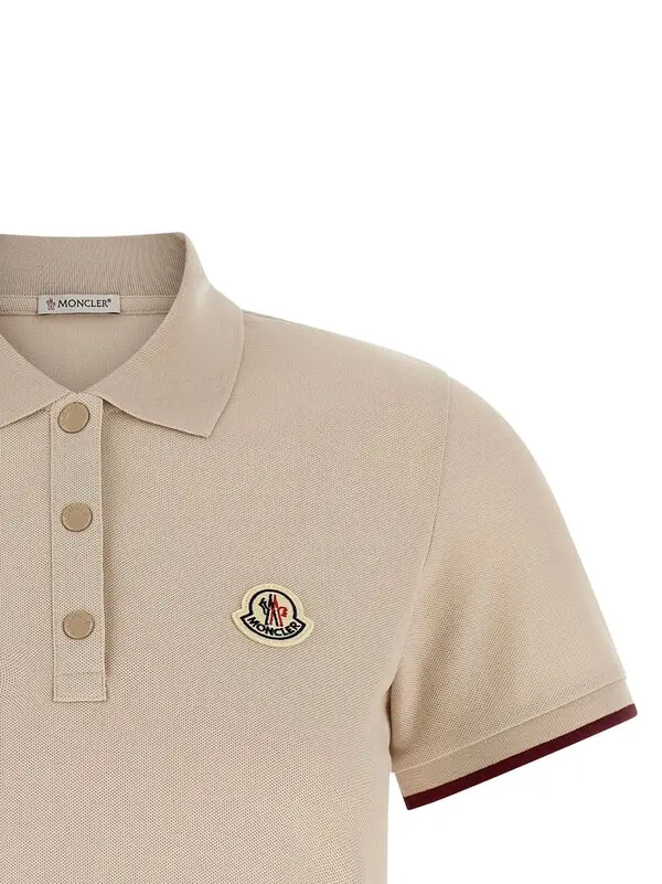 Moncler Logo Patch Polo Shirt