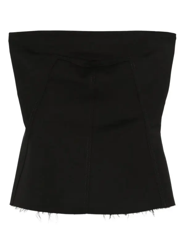 Rick Owens Bustier Top - Black
