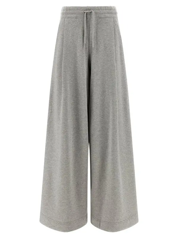 Dries Van Noten Mélange Gauze Cotton Trousers