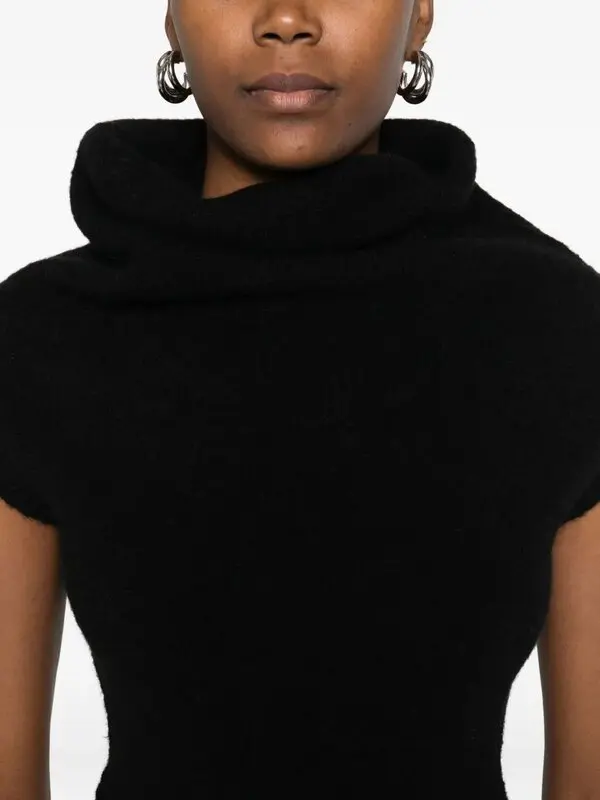 Rick Owens Sleeveless Cowl Neck Top