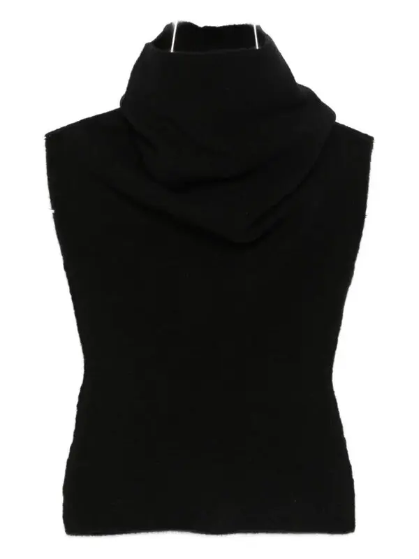 Rick Owens Sleeveless Cowl Neck Top
