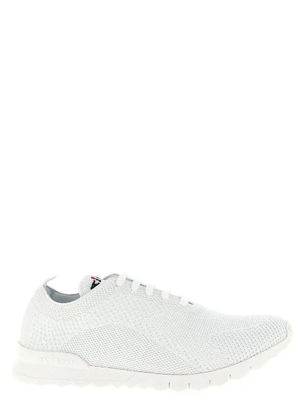Kiton Knitwear Sneakers - White
