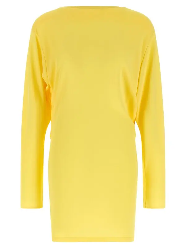 Jacquemus La Robe Mistral' Mini Dress - Yellow