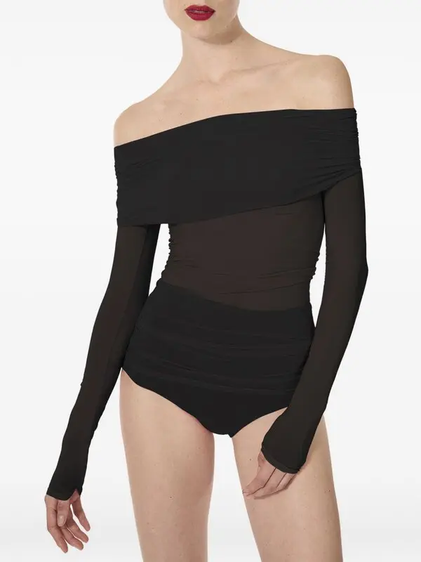 Wolford Off-shoulder Top - Black
