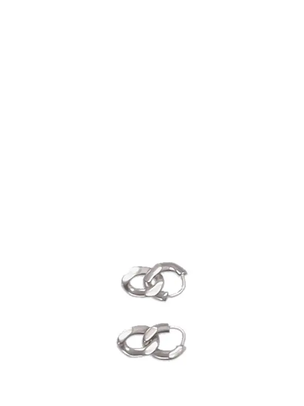 MAISON MARGIELA Hoop Earrings - Palladio Burattato