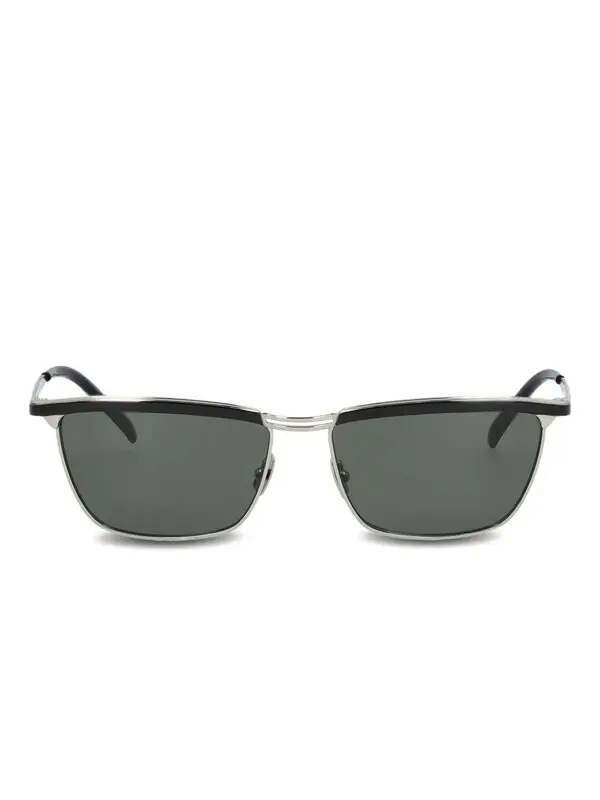 Saint Laurent Sl 795 Sng Sunglasses - Silver Silver Grey