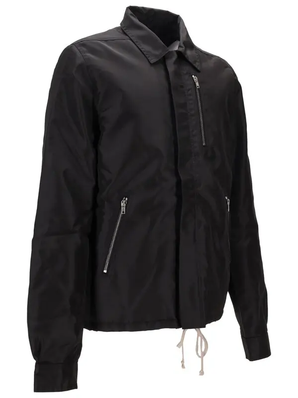 Rick Owens Concealed Zip-front Jacket