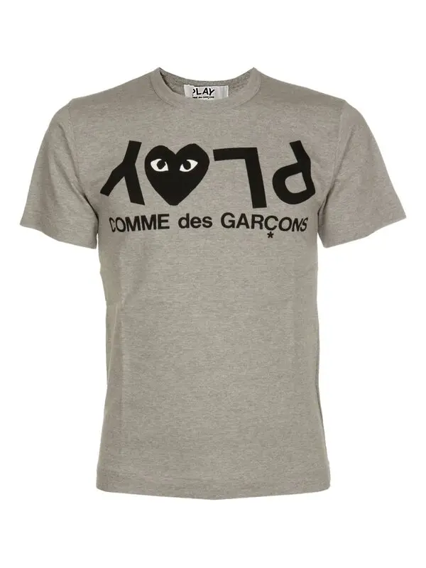 Comme Des Garçons Cotton T-shirt With Logo Print