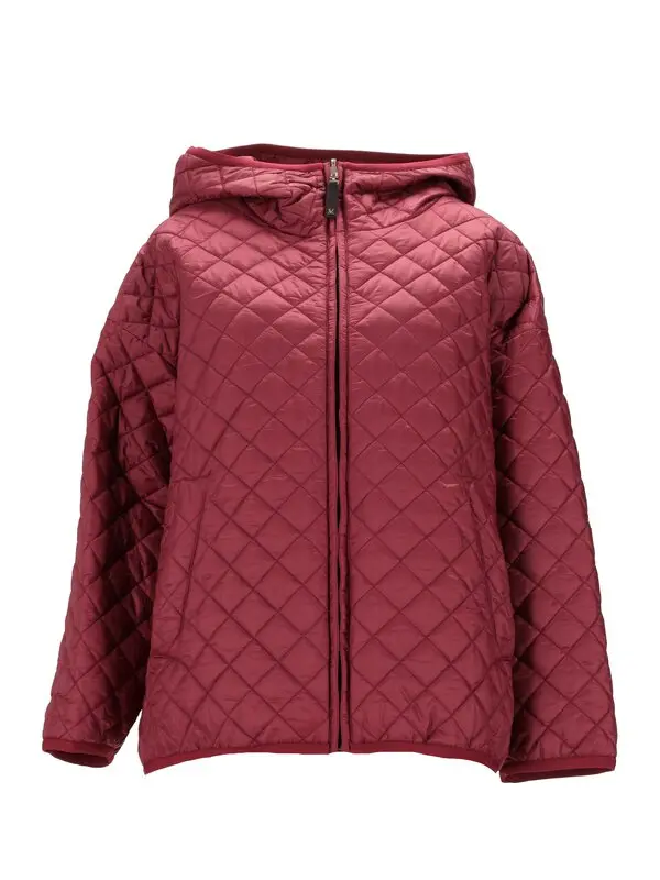 Max Mara Quilted Short Imbottito - Rosso