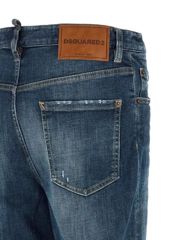 Dsquared2 642' Straight Leg Jeans
