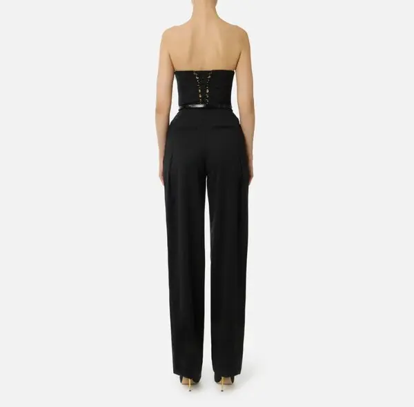 Elisabetta Franchi Belted Jumpsuit