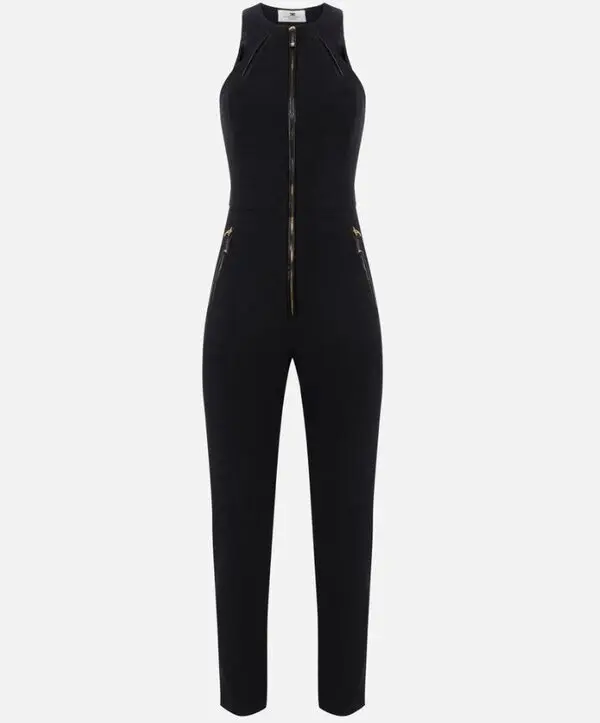 Elisabetta Franchi Tuta Jumpsuit - Nero