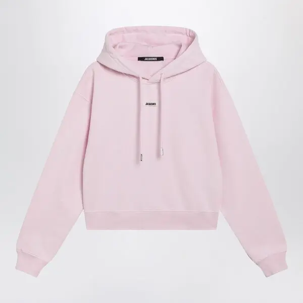 Jacquemus Cotton Fleece Hoodie With Embroidered Logo