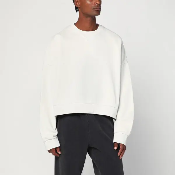 ENTIRE STUDIOS Ivory Cotton Sweatshirt