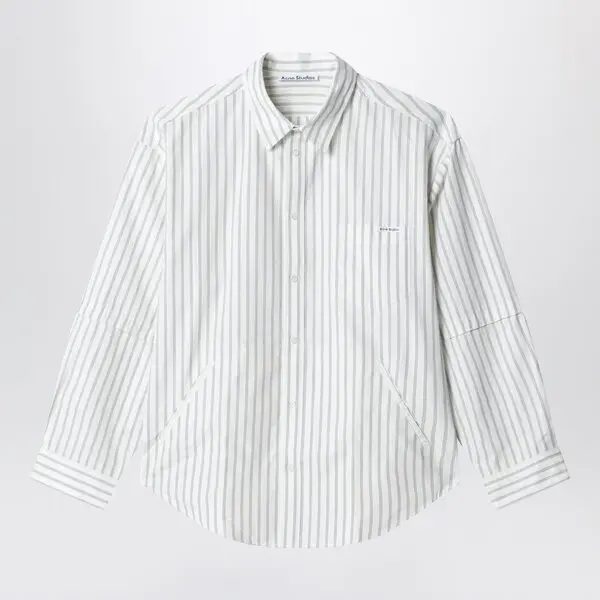 Acne Studios Double Sleeve Button Up Shirt Off