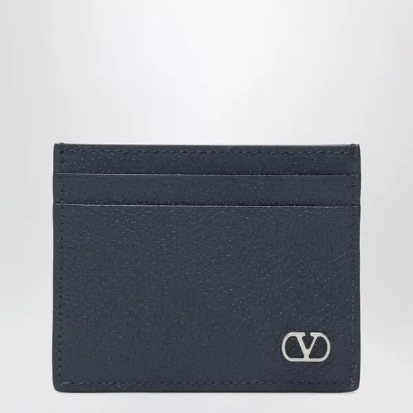 Valentino Garavani Vlogo Signature Card Holder - Blue