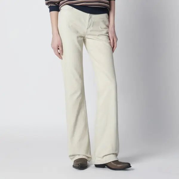 A.p.c. Faded Effect Cotton Denim Jeans