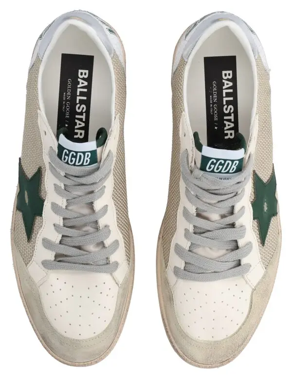 Golden Goose Ball Star Sneakers - White | Editorialist