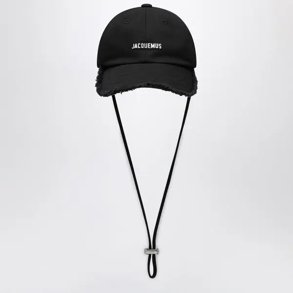 Jacquemus Artichoke Cap - Black