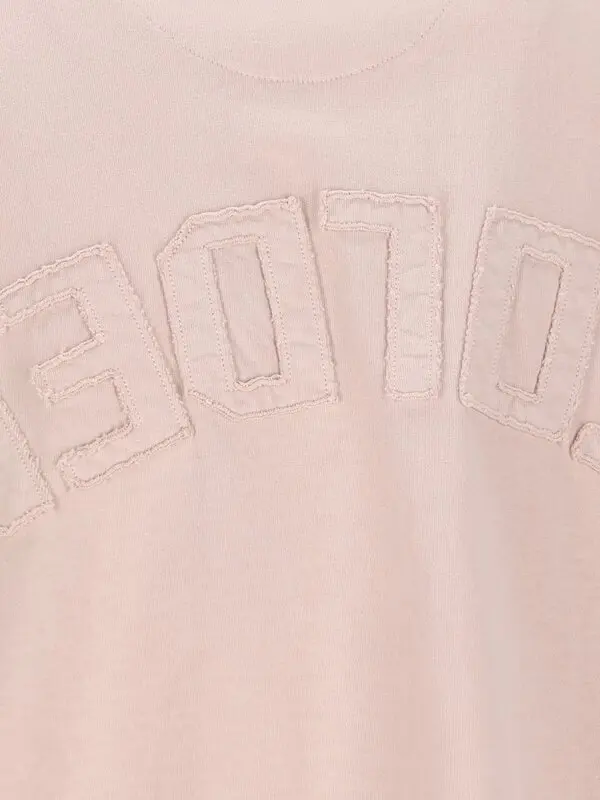 GOLDEN GOOSE Printed Cotton T-shirt - Grey