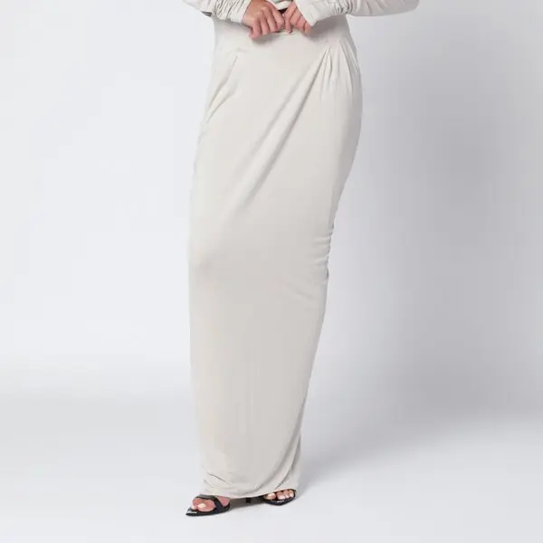 ENTIRE STUDIOS Draped Long Skirt - Grey