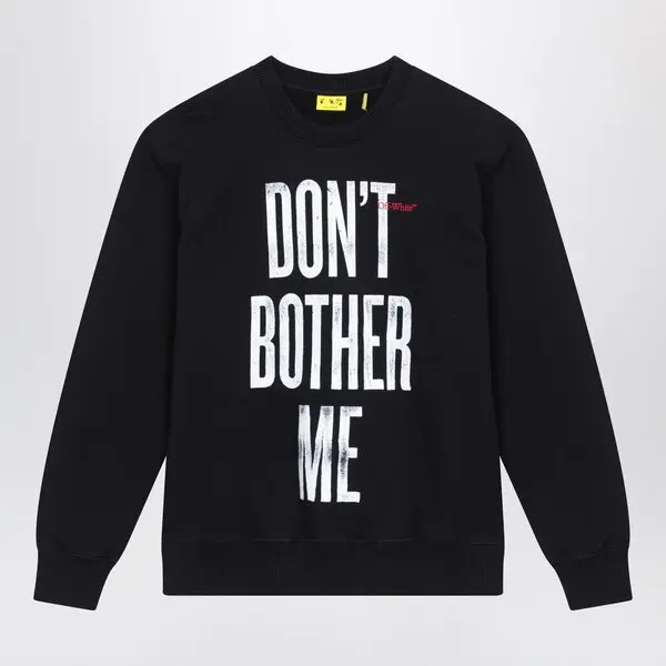 OFF WHITE™ Cotton Crewneck Sweatshirt