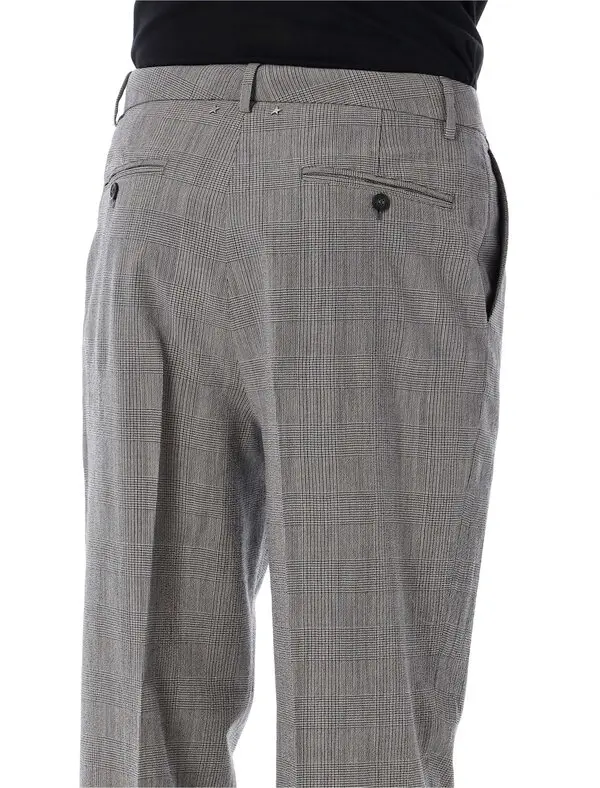 GOLDEN GOOSE Prince Of Wales Checked Trousers