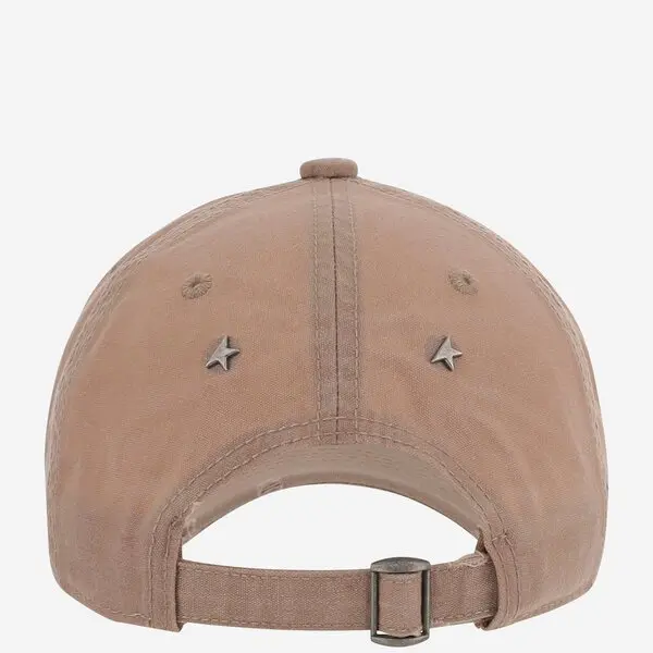 GOLDEN GOOSE Cotton Cap With Logo