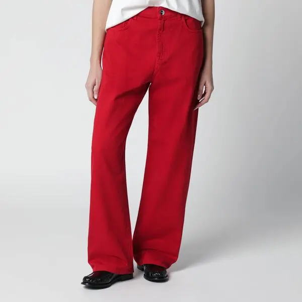RÓHE Cotton Wide-leg Trousers