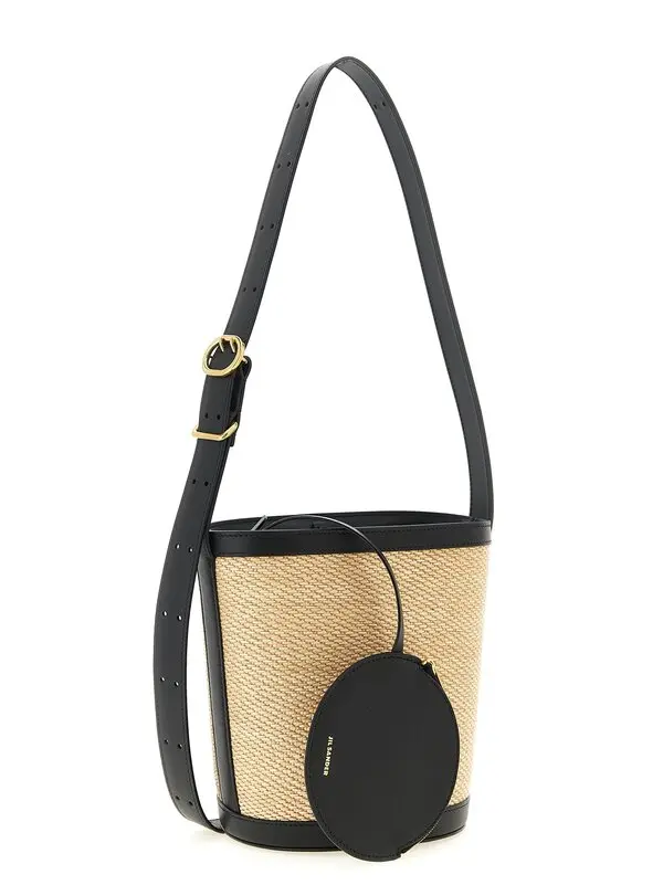 JIL SANDER Cannolo Bucket Bag
